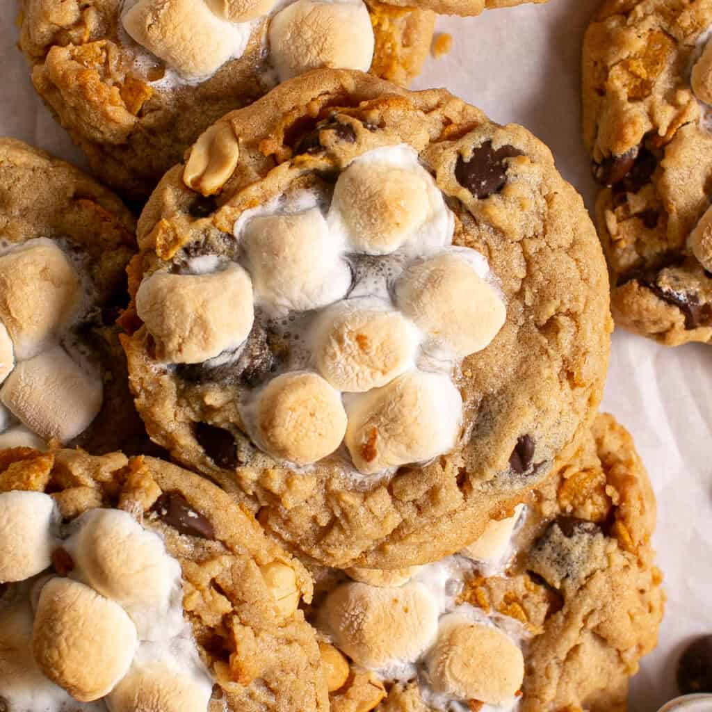 Peanut Butter Crunch Cookies - The Little Holly That Could