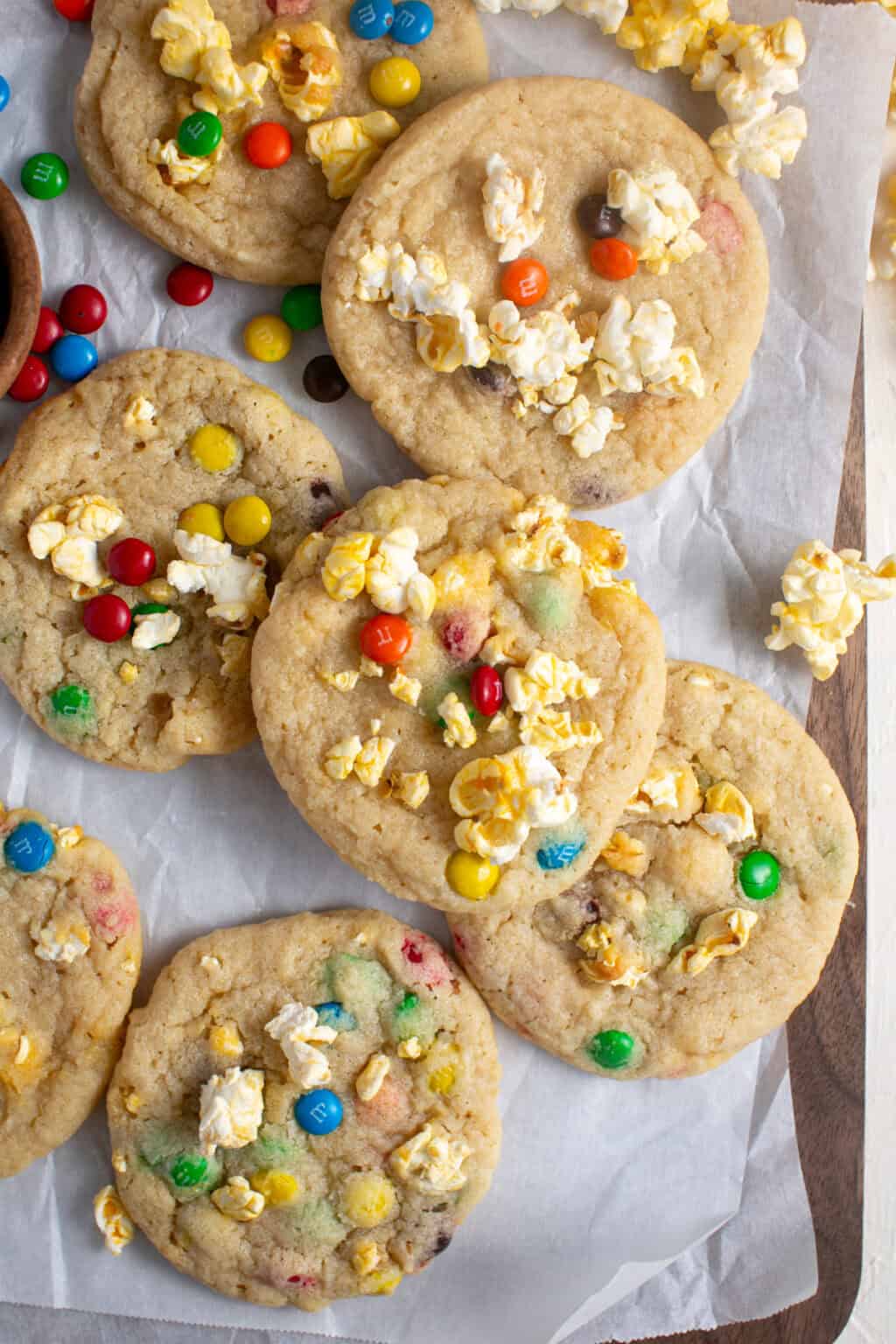 Movie Theater Popcorn Cookies - The Little Holly That Could