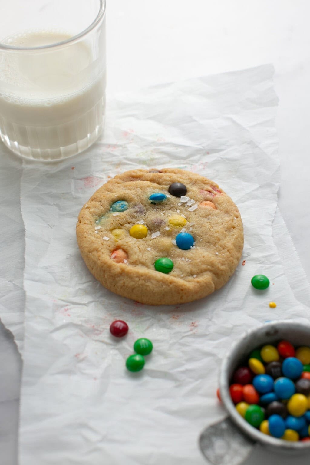 Single Serving M&M Cookie - The Little Holly That Could